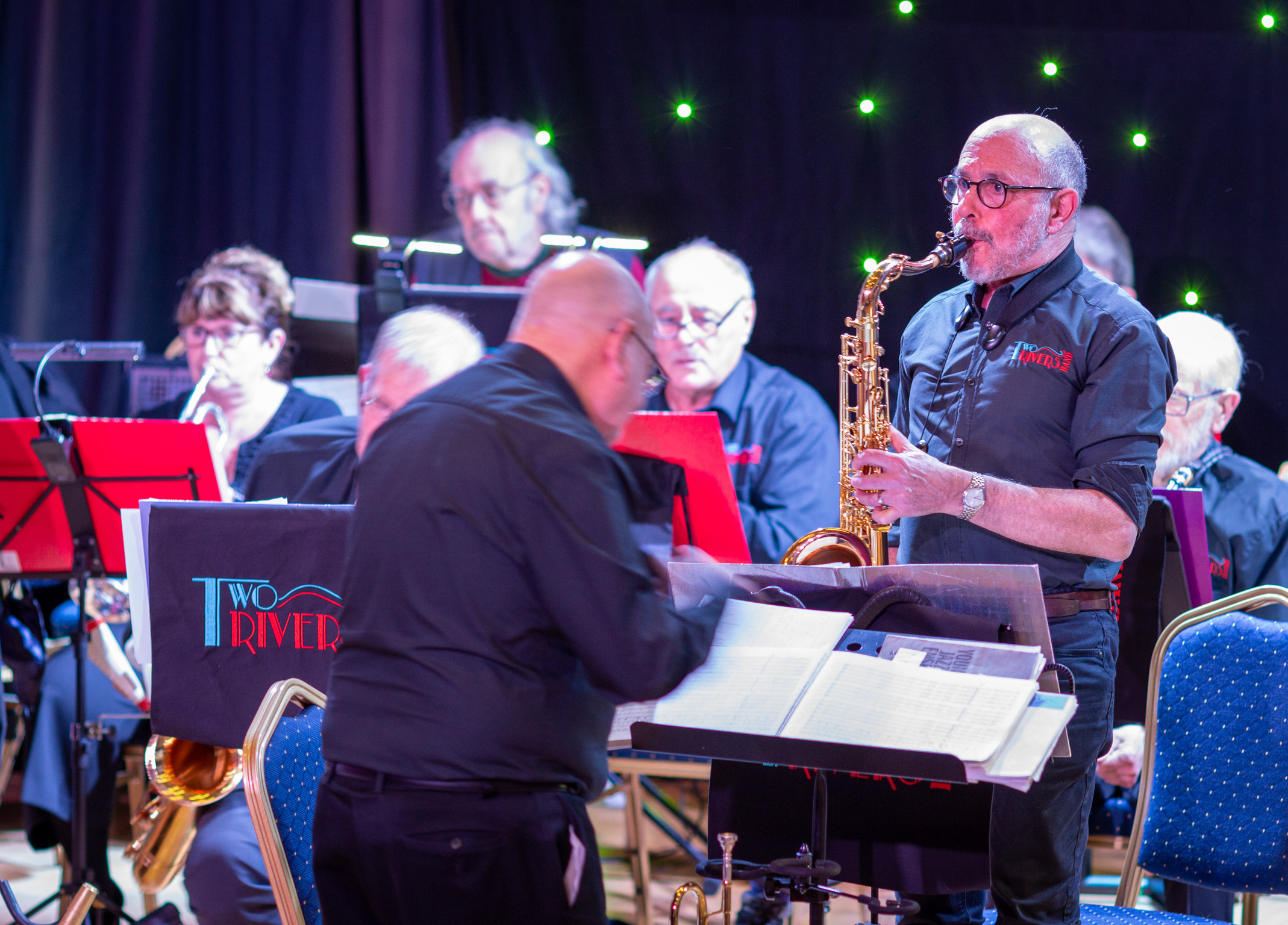 Two Rivers Bands - 19/06/2022 2:00pm - Swing Band @ Ilkley Bandstand